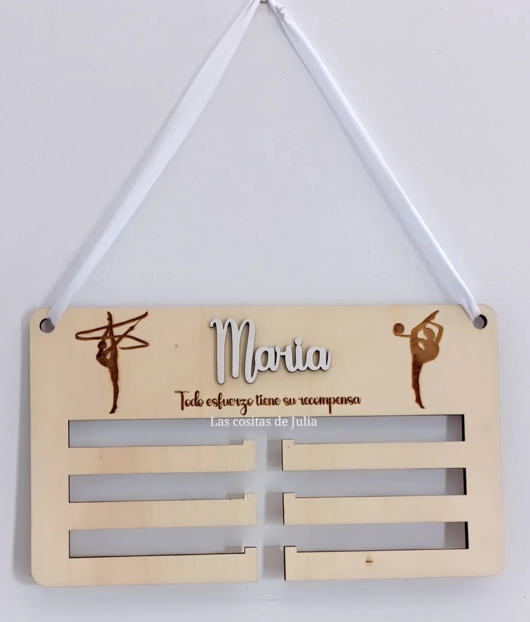 Medallero de Madera - WorKShop Las Cositas de Julia